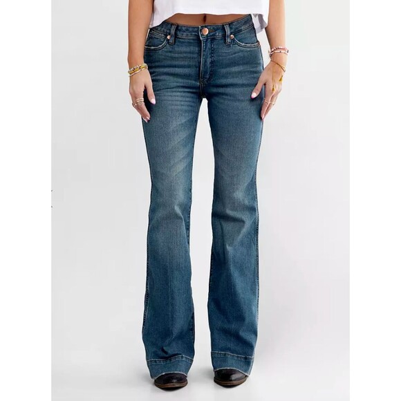 Wrangler | Jeans | Wrangler Women Retro High Rise Trouser Denim Jean ...